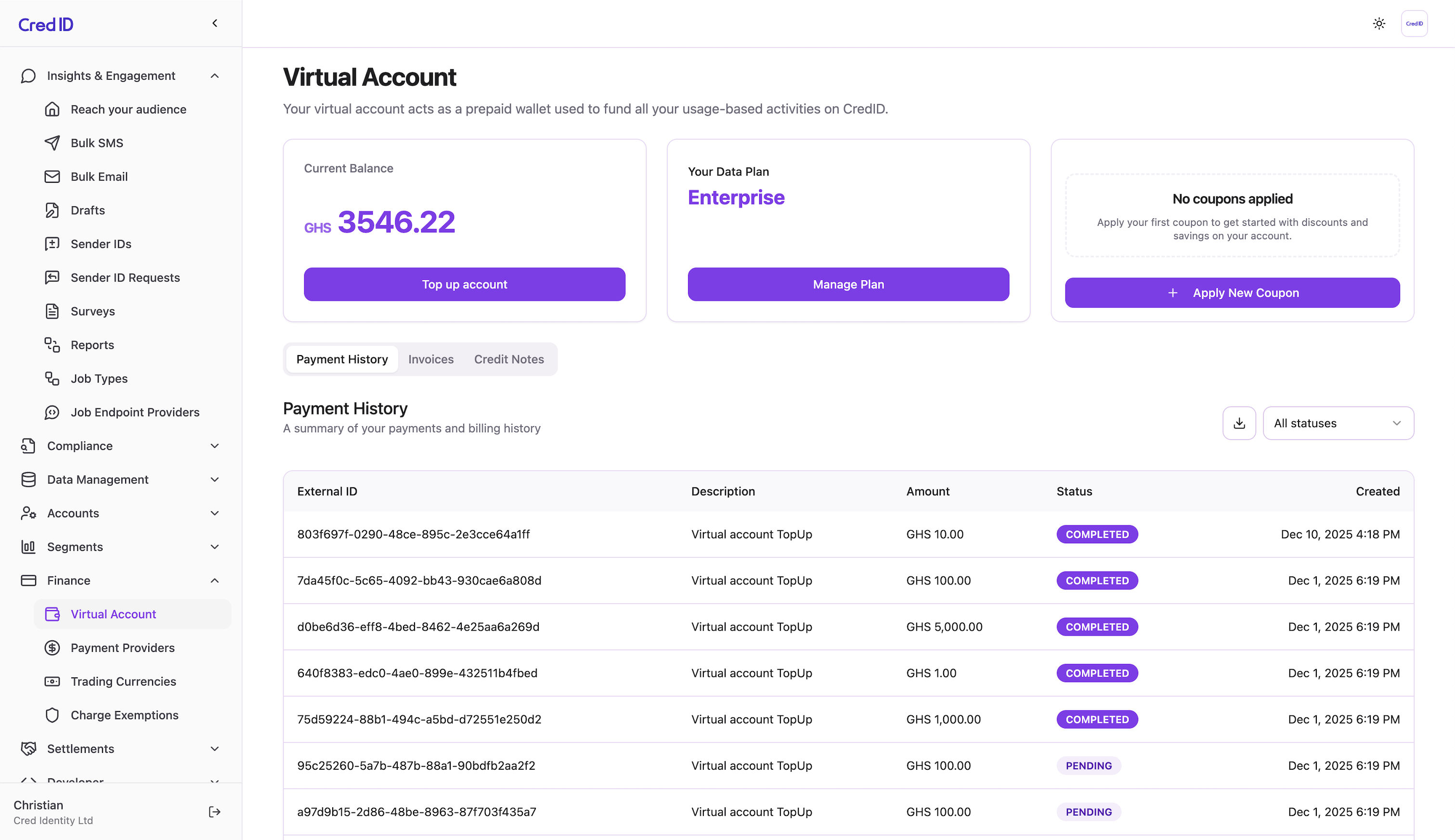 Cred ID - Technology-driven data management and insights company